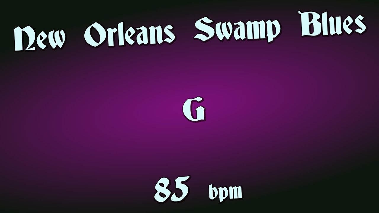 New Orleans Swamp Blues - YouTube