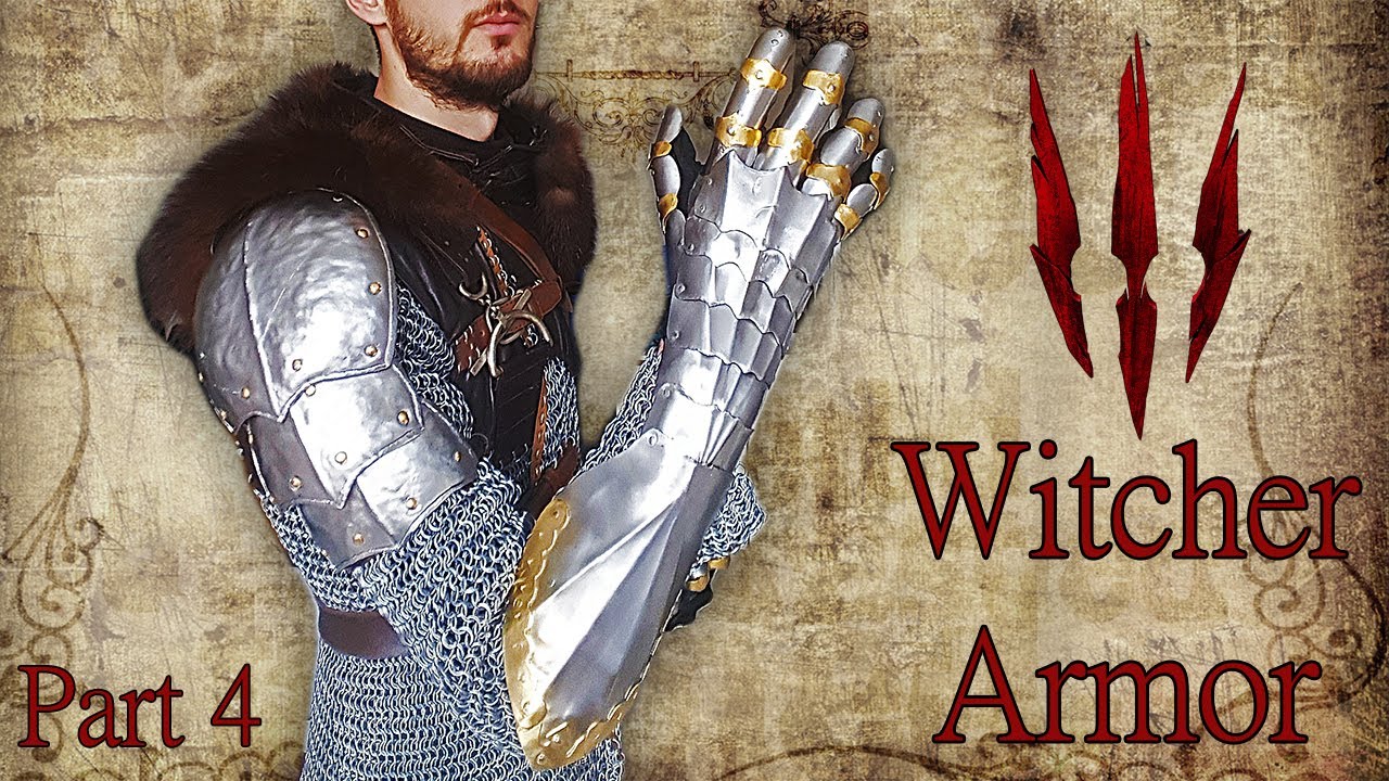 Making GAUNTLETS - Ursine armor from The Witcher 3 [Part 4] - YouTube