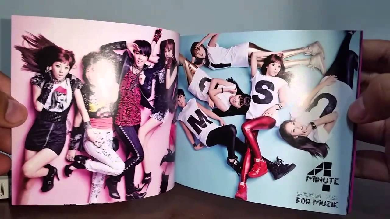 [Unboxing] 4MINUTE - Diamond [CD+DVD][Japanese Album] - YouTube