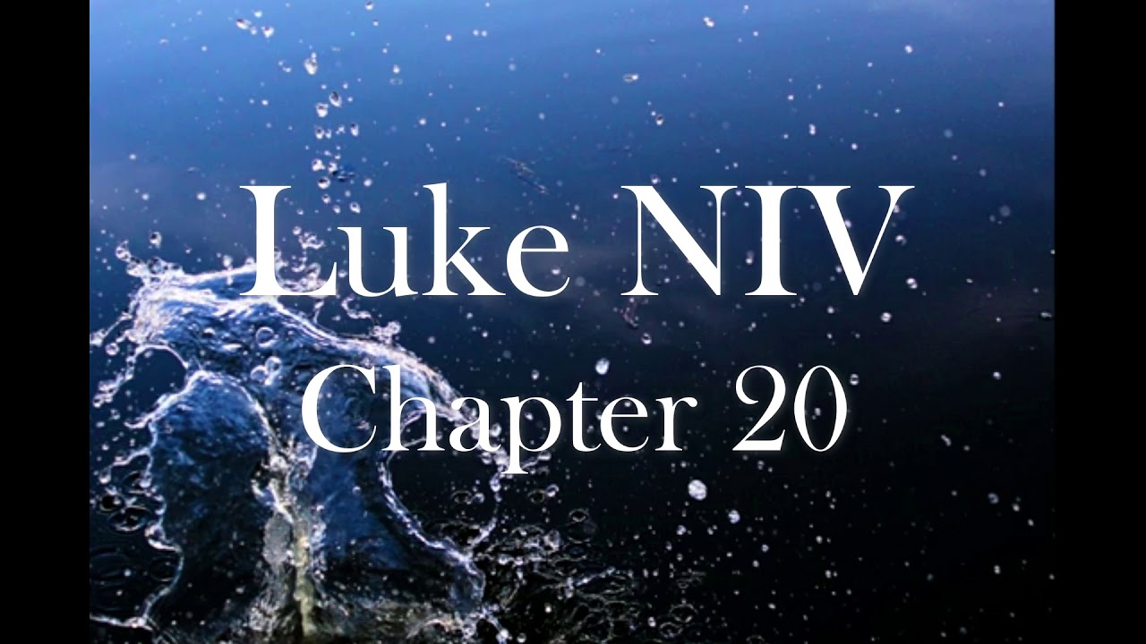 The Gospel of Luke NIV - Chapter 20 (Audio) - YouTube