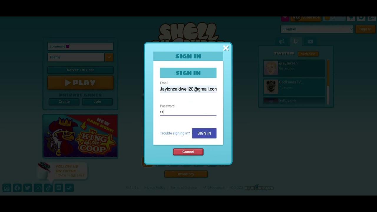 free shell shockers vip acc - YouTube