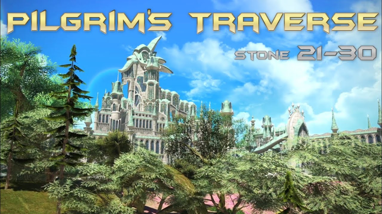 Pilgrim's Traverse solo clear MCH pov stone 21-30 - ffxiv - YouTube