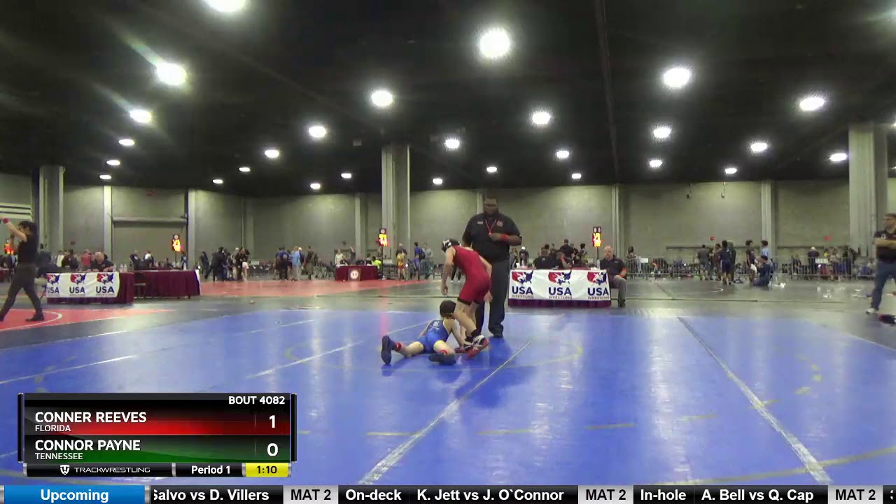 Schoolboy 87 Conner Reeves Florida Vs Connor Payne Tennessee - YouTube