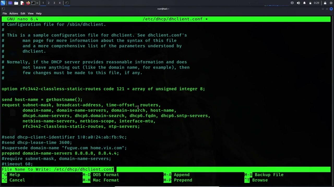 Linux DNS Değiştirme - YouTube