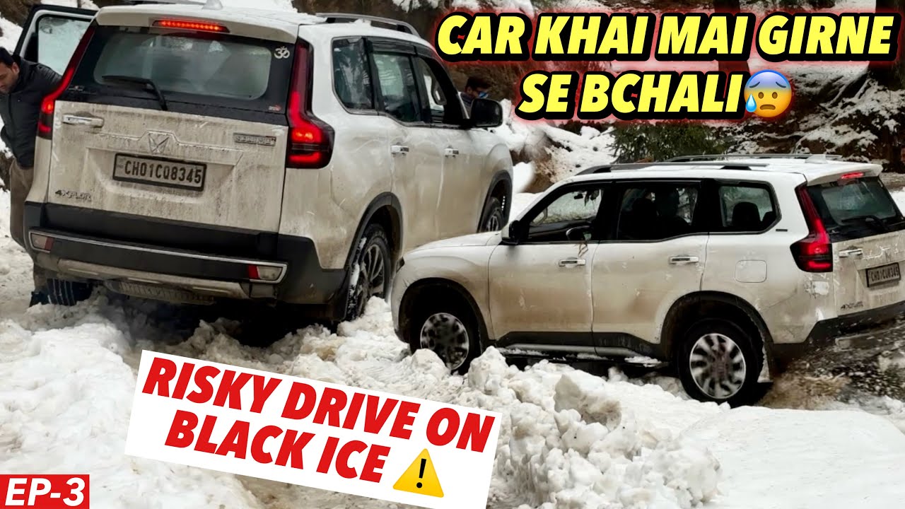We Cheated Death in Heavy Snow | Scorpio N 4x4 Snow Drive Gone Extremely Wrong | Shangarh , HP ...