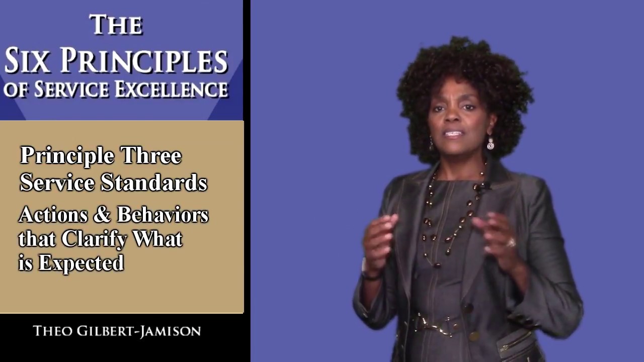 Service Standards - The Six Principles of Service Excellence ...
