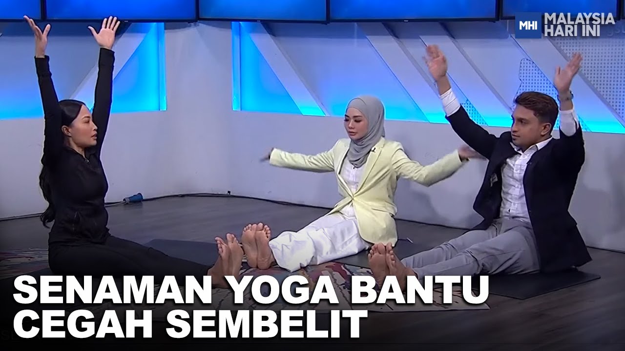 Senaman Yoga Bantu Cegah Sembelit | MHI (11 Jul 2023) - YouTube