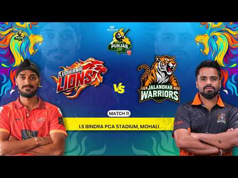Ludhiana Lions vs Jalandhar Warriors | Sher-E-Punjab T20 League 2026 | Punjab Cricket Association