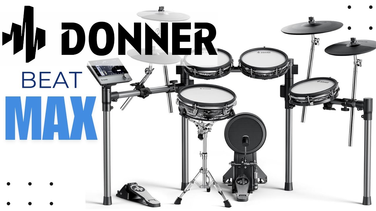 Donner Beat MAX! Best Electronic Drum Set? - YouTube