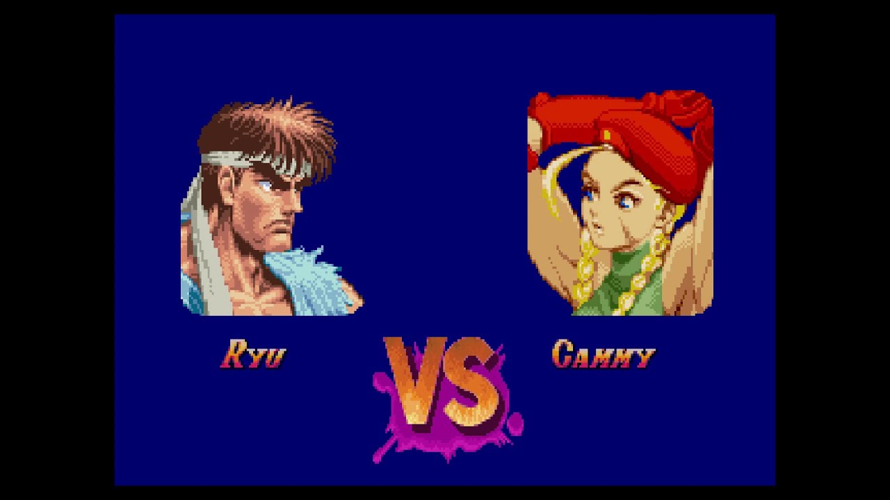 Super Street Fighter 2 MS DOS MT32 - YouTube