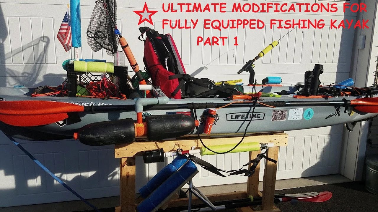 KAYAK SETUP FOR FISHING - Part 1 - YouTube