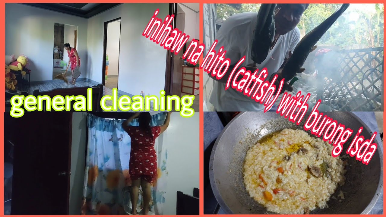 (#214) INIHAW NA HITO (catfish) WITH BURONG ISDA FOR DINNER + NAG ...