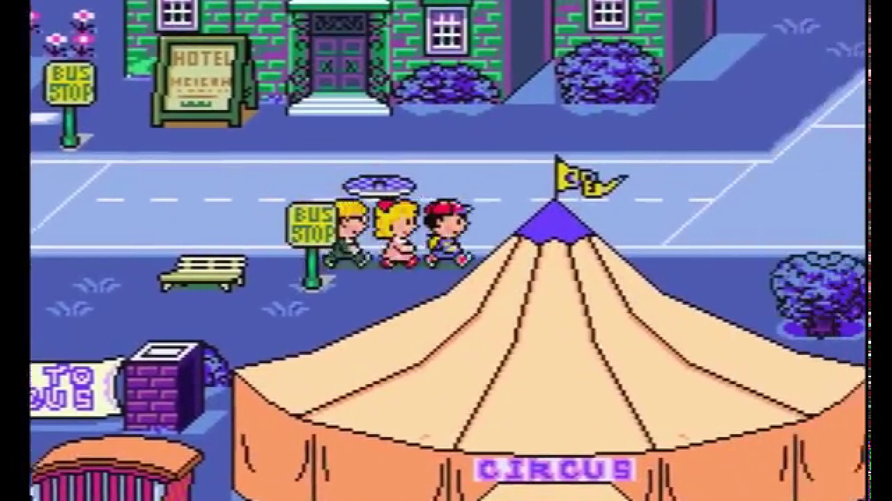 EarthBound - Part 8 - Threed Secret Tunnel - YouTube