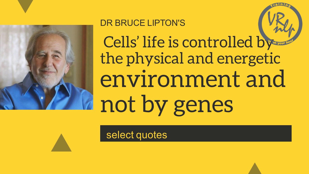 BIOLOGY OF BELIEF - Dr Bruce Lipton - YouTube