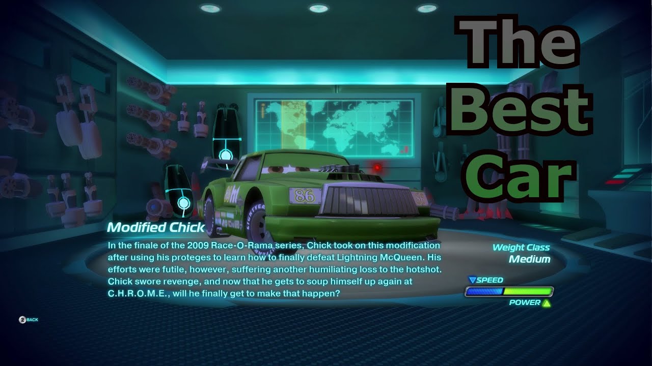 Cars 2 The Video Game Modified Chick Hiks -Big Fat Characters Showcase ...