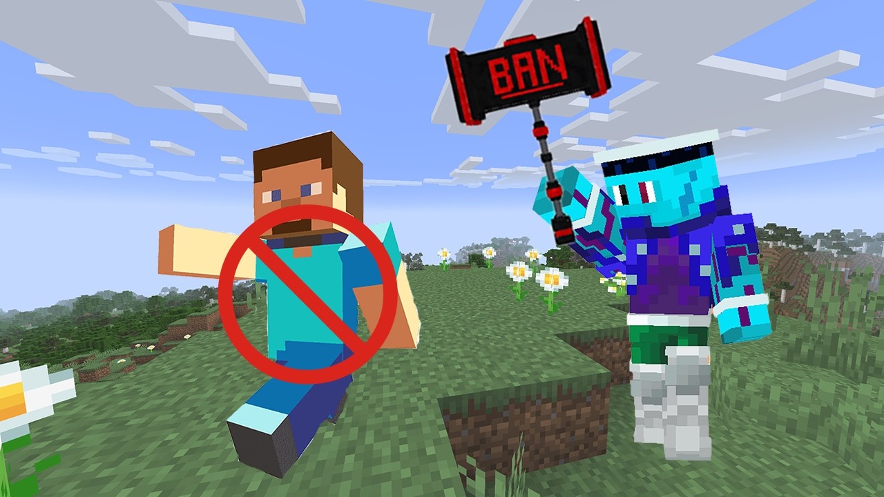 I will ban everyone who joins my world. - YouTube