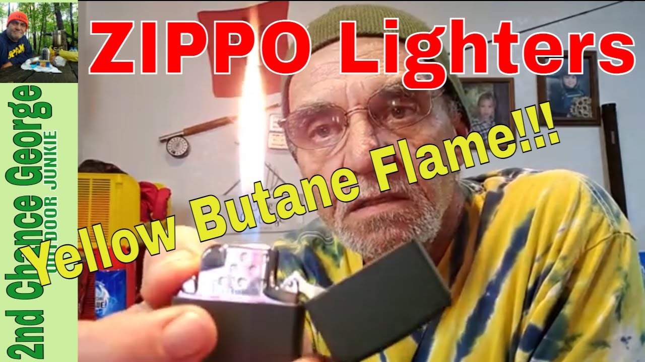 ZIPPO butane lighter insert - yellow flame - The latest in ZIPPO ...
