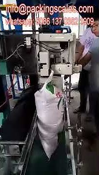 25kg Automatic Packaging System,packaging scales - YouTube
