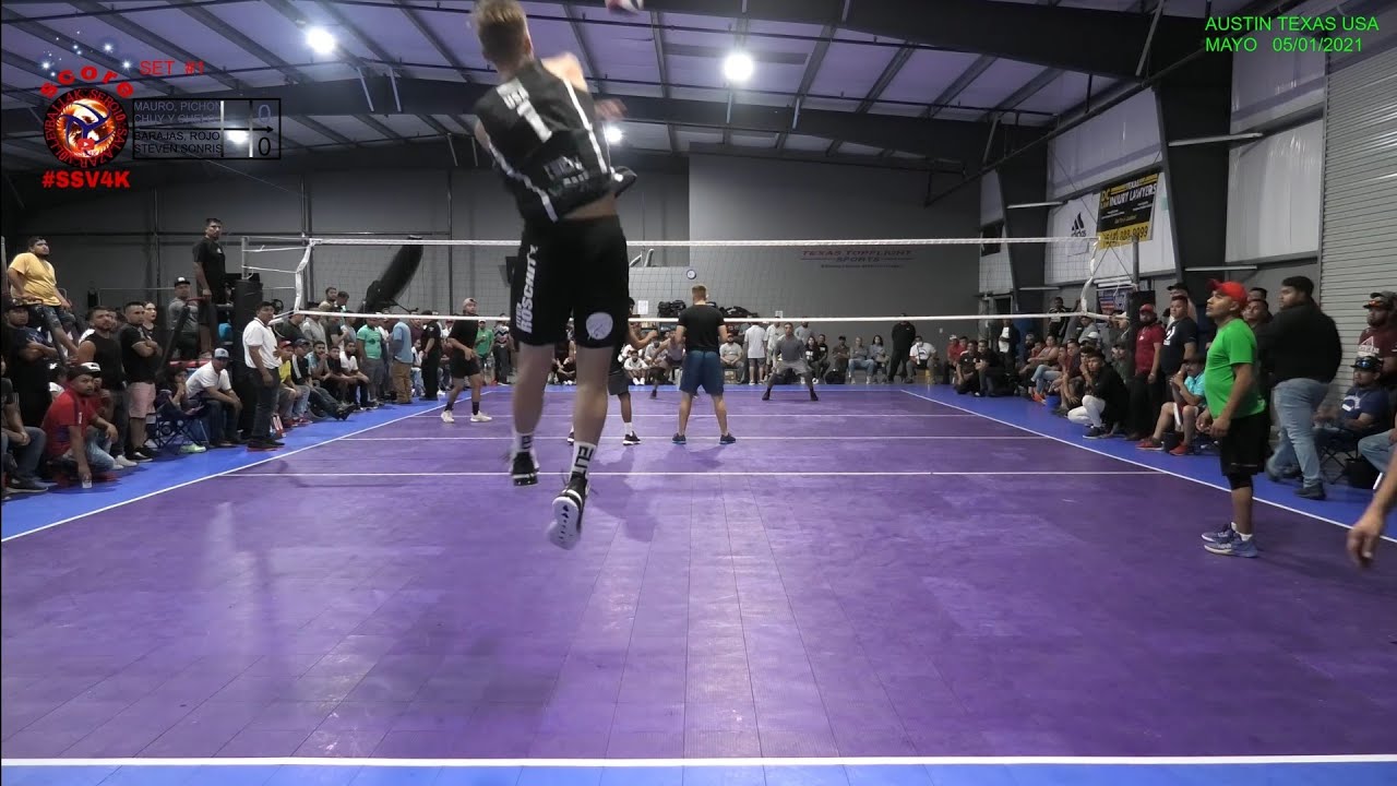 Volleyball PRO set #1 Barajas, Steven, Rojo y Sonrrisas VS Pichon ...