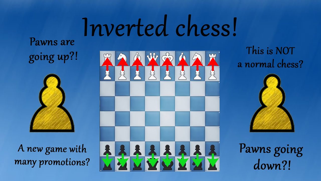 Chess Revolutionized: White Pawns Moving UP - Inverted Chess - YouTube