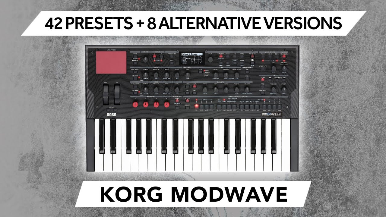 KORG MODWAVE ♫ 42 Custom Sounds THE BRIGHT SIDE - YouTube