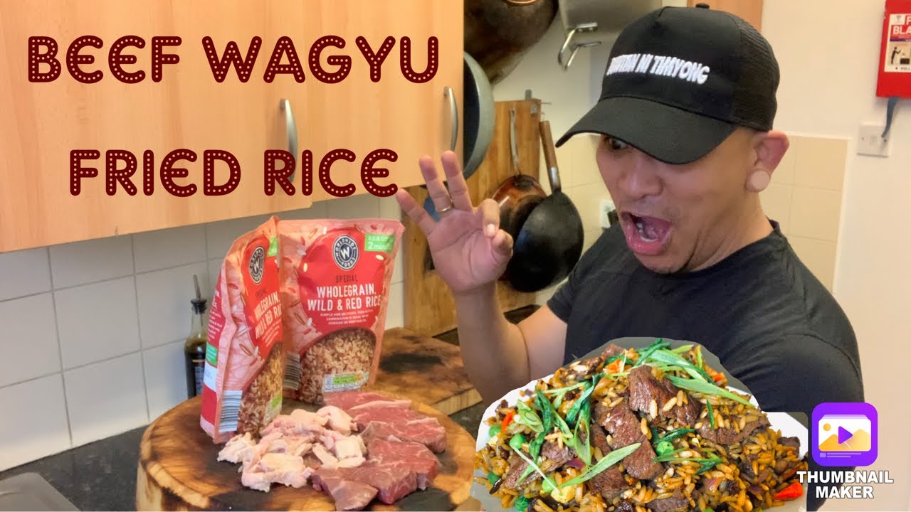 HOW TO COOK BEEF WAGYU FRIED RICE - YouTube
