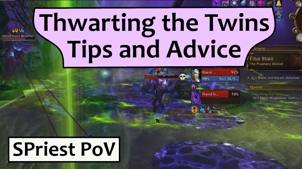 Thwarting the Twins Tips! Artifact Challenge Guide - Shadow Priest PoV ...