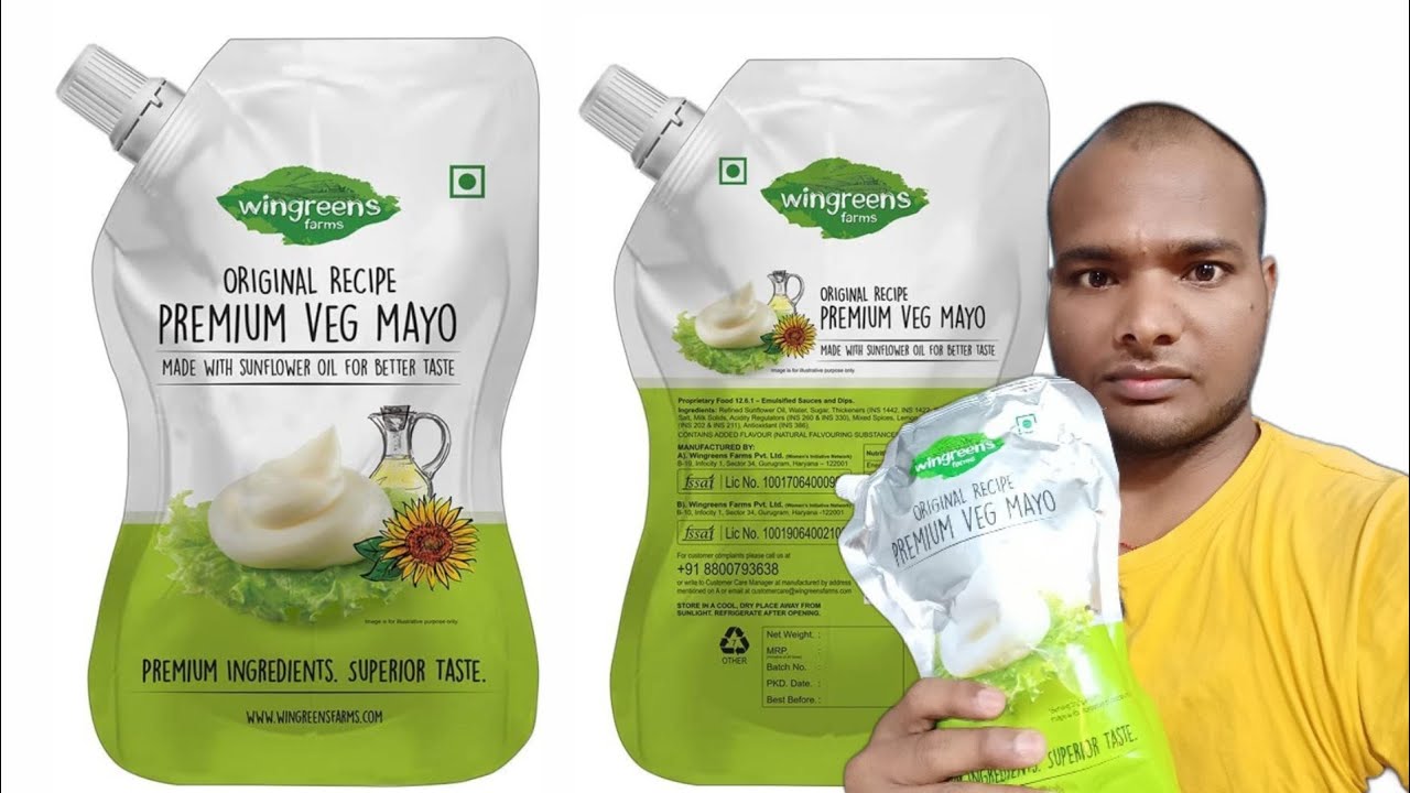 Shopping Wingreens Farms Premium Veg Mayo, 800g || Trans-fat-free ...