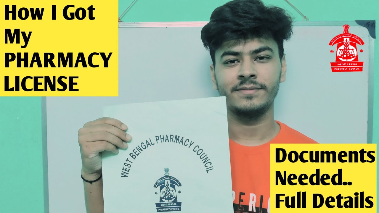 Pharmacy License | West Bengal Pharmacy Council | Documents Required ...