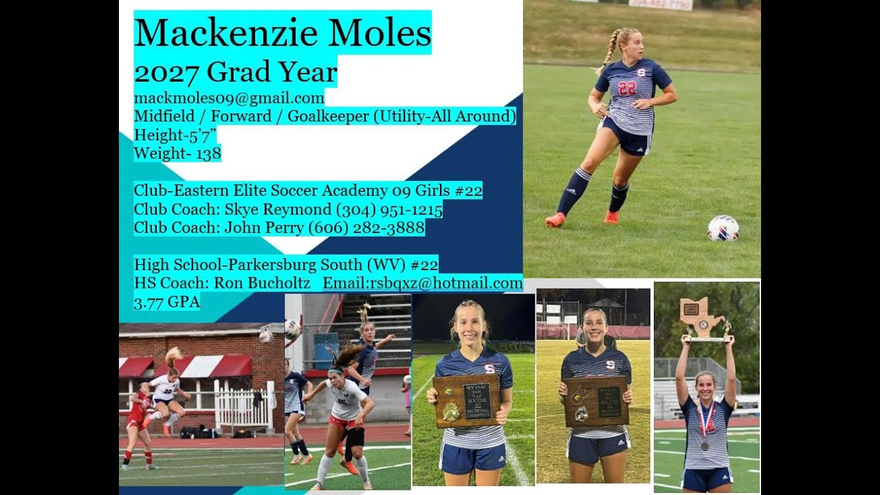 Mackenzie (Mack) Moles Field Highlight Video - YouTube