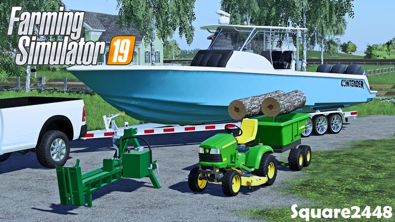 Renting Home Depot Log Splitter | Neighbor Buys NEW Boat! | Homeowner ...