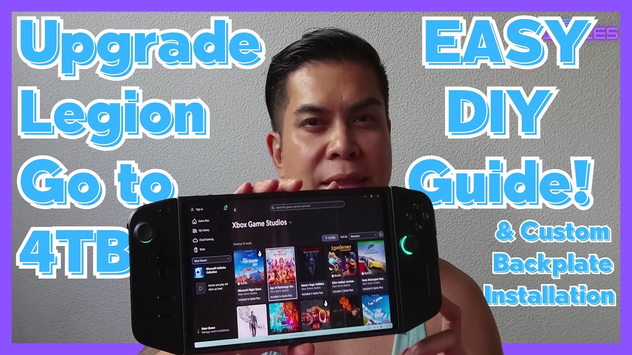 Upgrade Your Legion Go to 4TB SSD: EASY DIY Guide! - YouTube