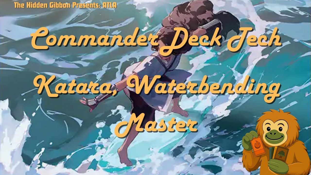 Katara, Waterbending Master | Control, Mono Blue, ATLA | MTG Commander ...