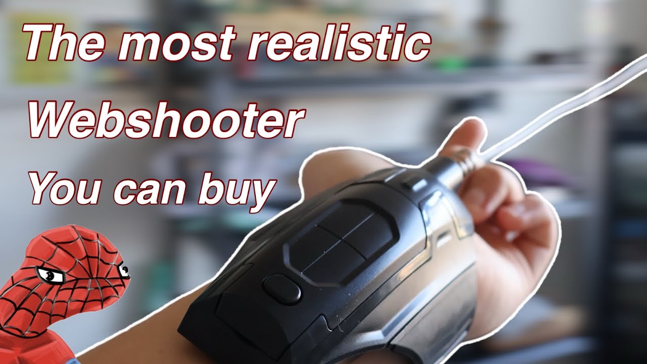 The most realistic web shooter you can buy! - YouTube