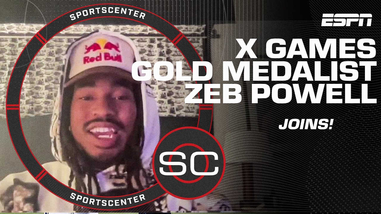 Zeb Powell on being the first Black X Games gold medalist 🥇 & how ADD ...