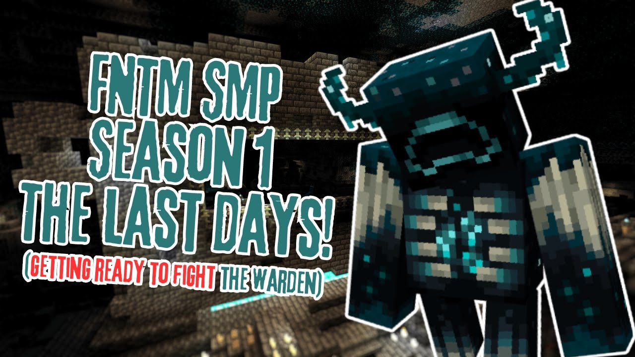 WARDEN FIGHT + DEEP DARK BUILD IN 1 DAY! | FNTM Minecraft SMP Season 1 ...