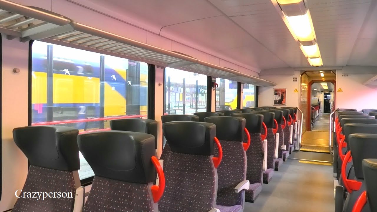 Nieuw interieur GTW Qbuzz R-net Trein op Dordrecht - YouTube