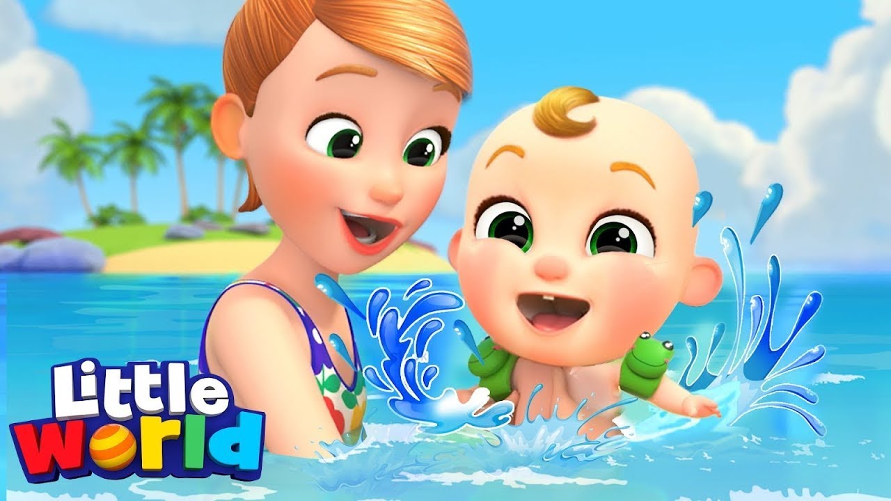 First Beach Day (Safety at the Beach) | Kids Songs & Nursery Rhymes by ...