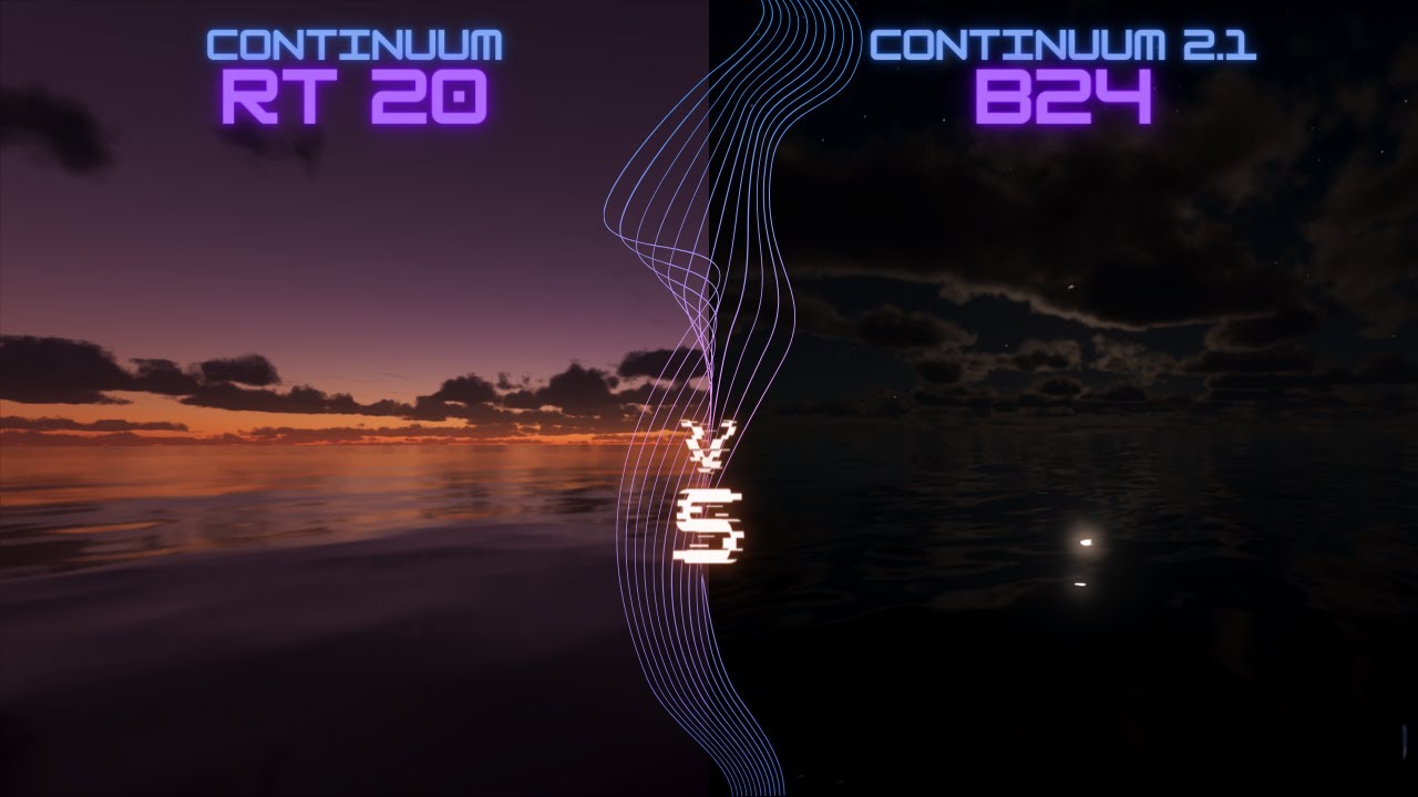 Continuum RT 20 vs Continuum 2.1 B24 │4K 60FPS - YouTube