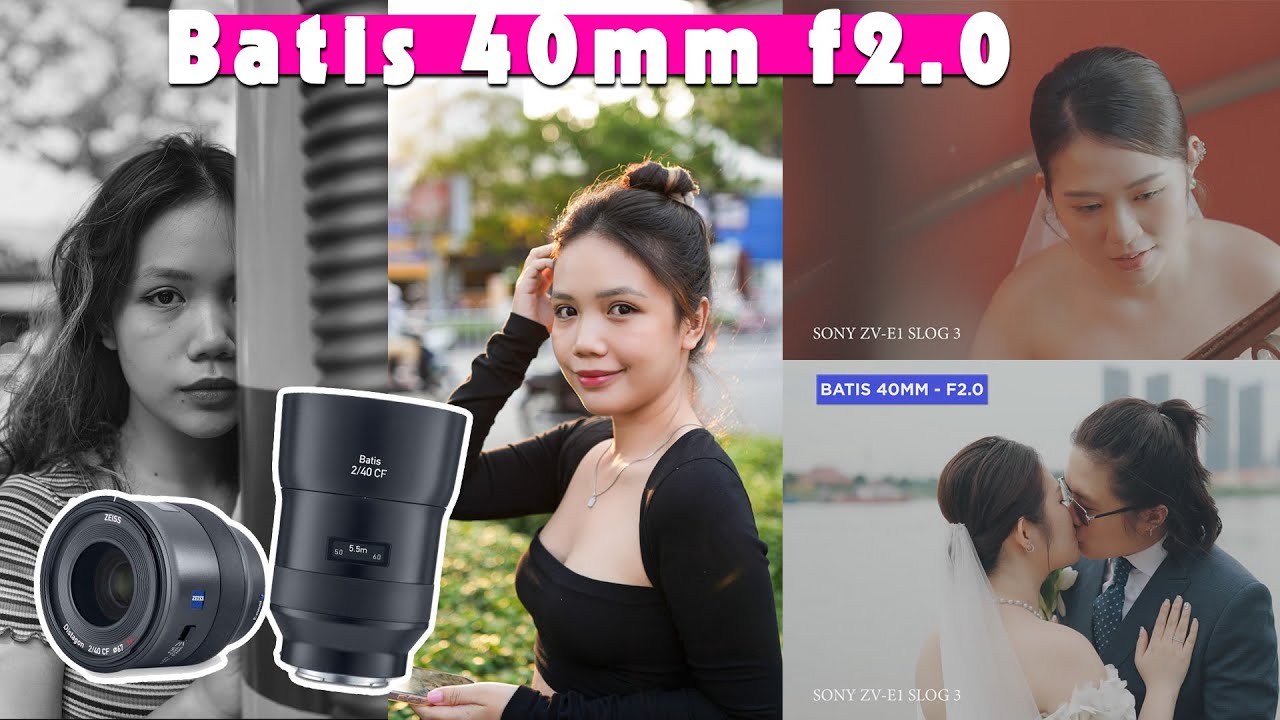 BATIS 40mm F2.0 Chiếc lens đáng để thử | Review Batis 40mm F2.0 | TP STUDIO - YouTube