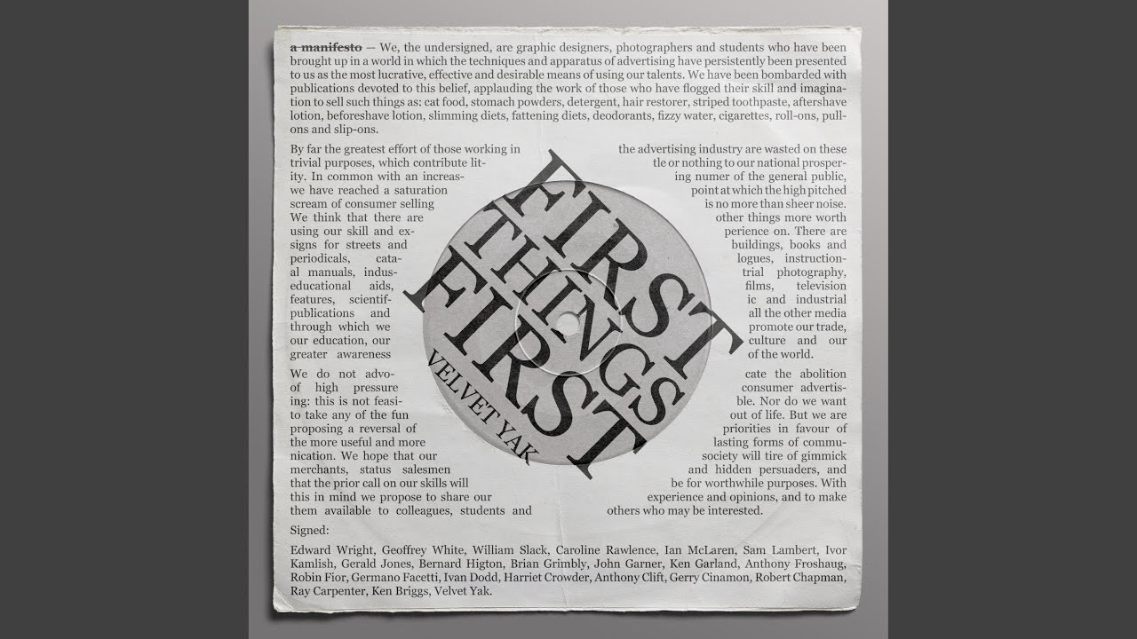 Small Things First - YouTube