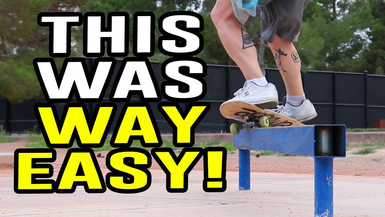 THIS WORKS MUCH BETTER! Board Feeble 180 - YouTube