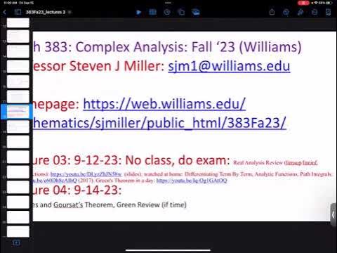 Math383Fa23 Lec04 15Sept2023 - YouTube