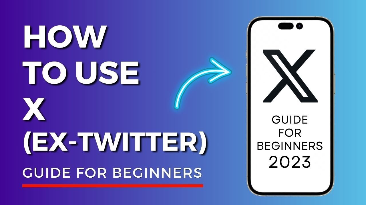 How to Use X (Twitter) for Beginners 2024 - YouTube