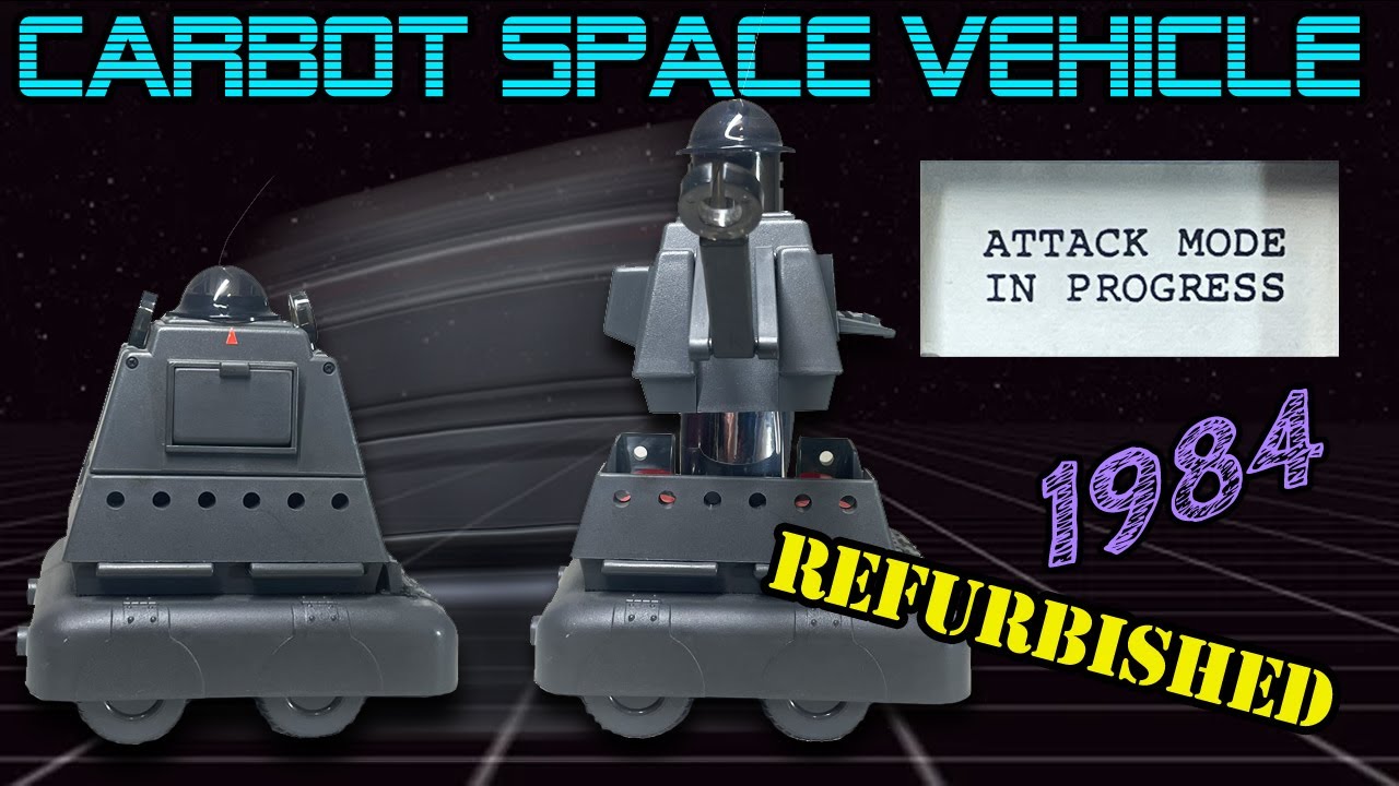Ultra-Rare 1984 Epoch CarBot Robot – Full Restoration & Repair - YouTube