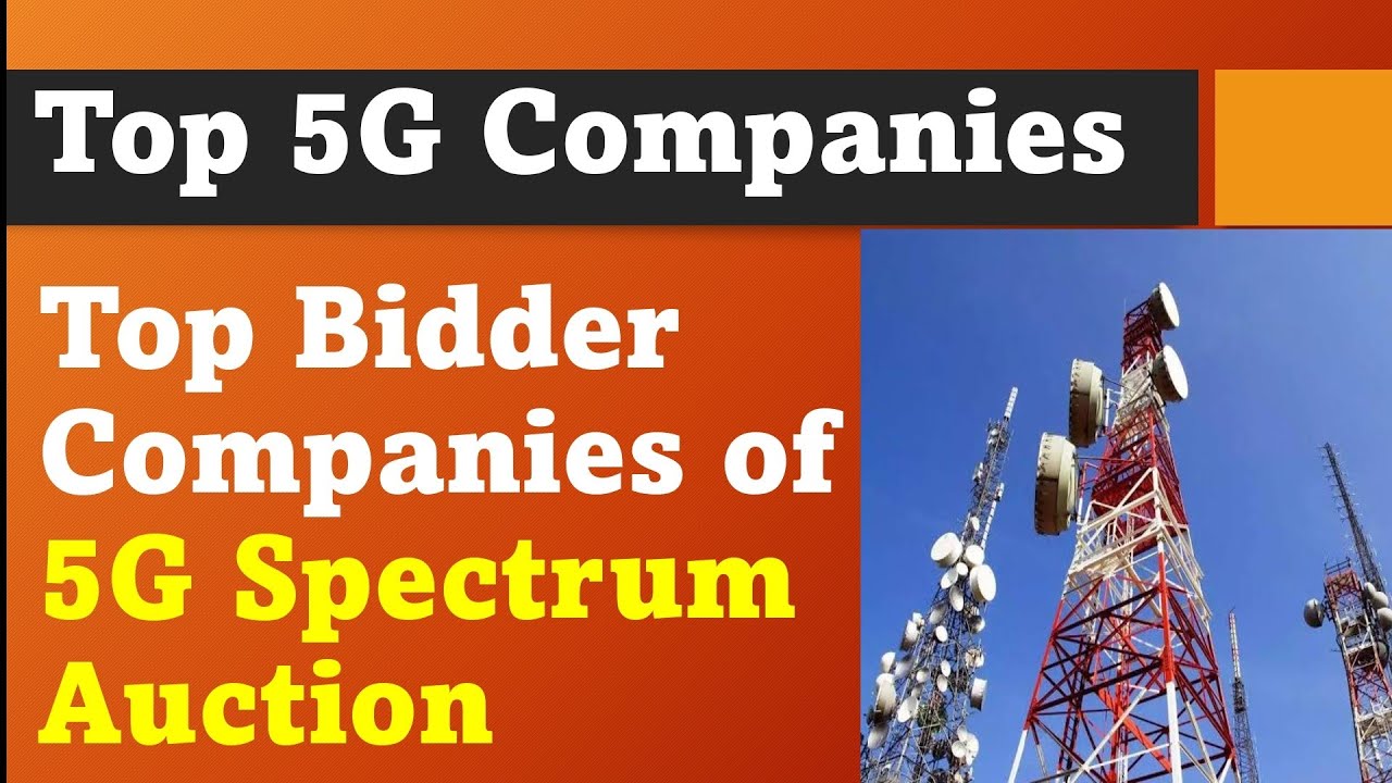 Top 5G Stocks | Top 4 bidder companies of 5G spectrum auction ...