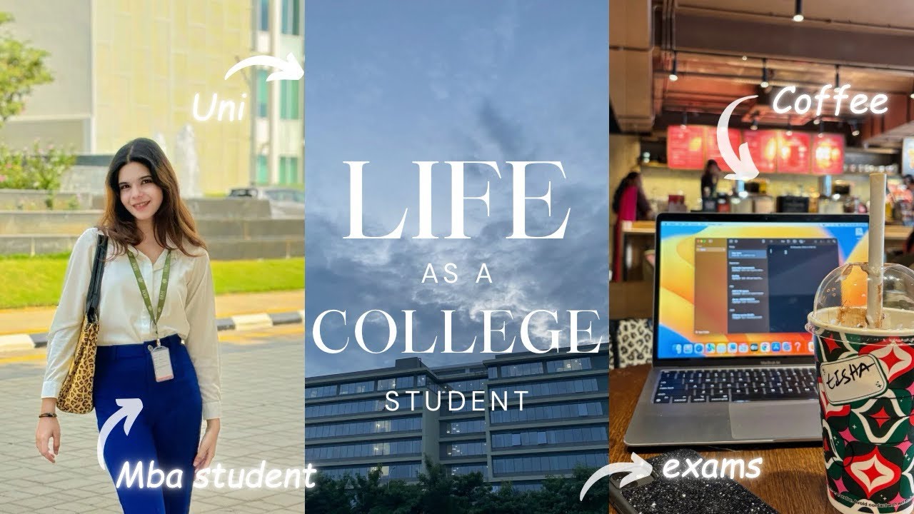 Life as a college student | First YouTube video | Exams | MBA student ...