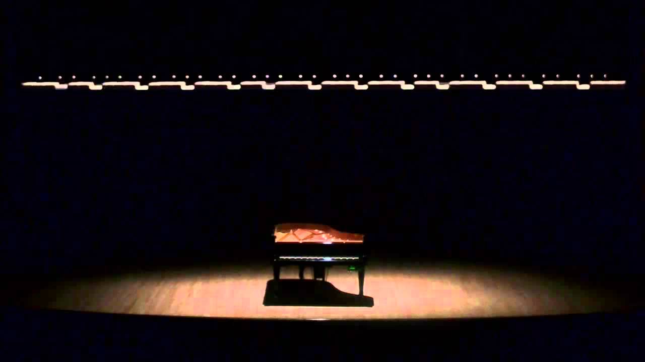 Seth Horvitz - Study No. 4 for Automatic Piano - YouTube