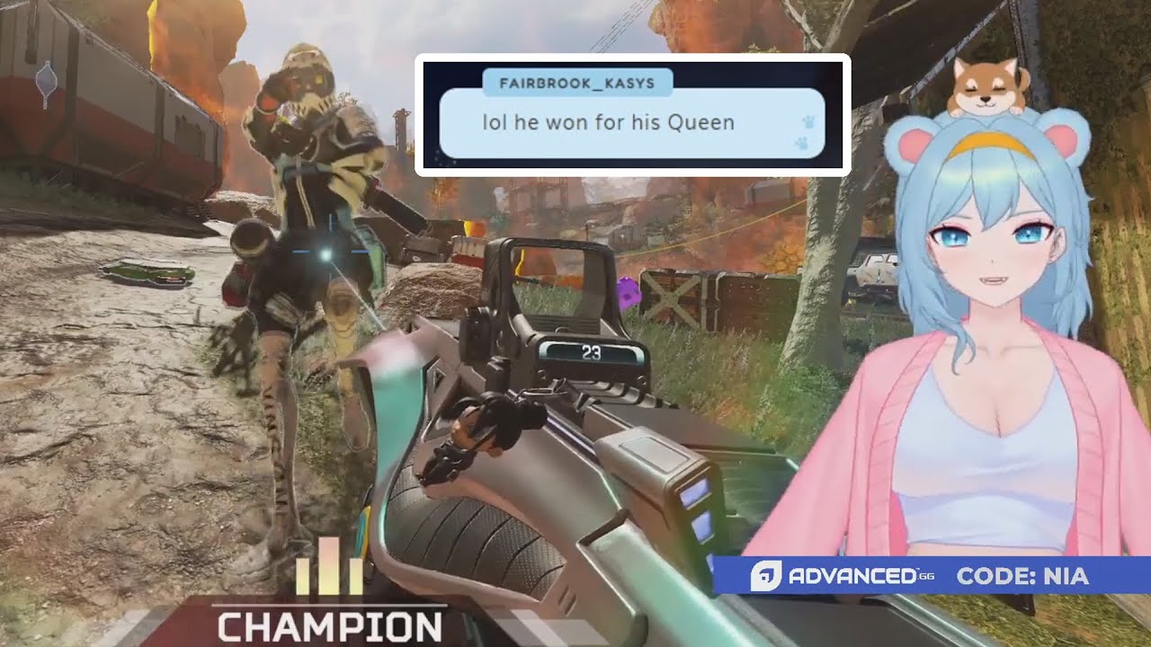 @niamocha The Queen Finds Her Knight #vtuber #clips #apex - YouTube