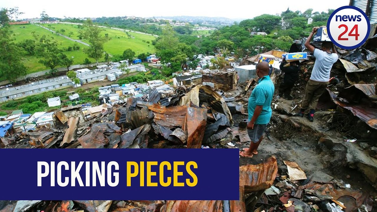 WATCH: Aftermath of fire at Foreman Road Settlement - YouTube